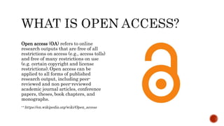Implementing open Access | PPT