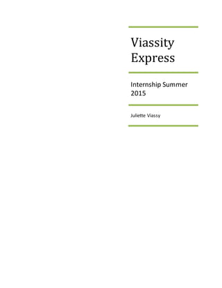 Viassity Express 10pg summary paper | PDF