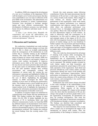 Exploring the Impact of Information System Introduction | PDF