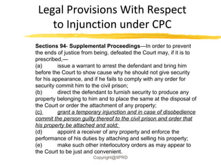 Injunction_GIPC 1 | PPT