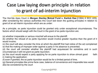 Injunction_GIPC 1 | PPT