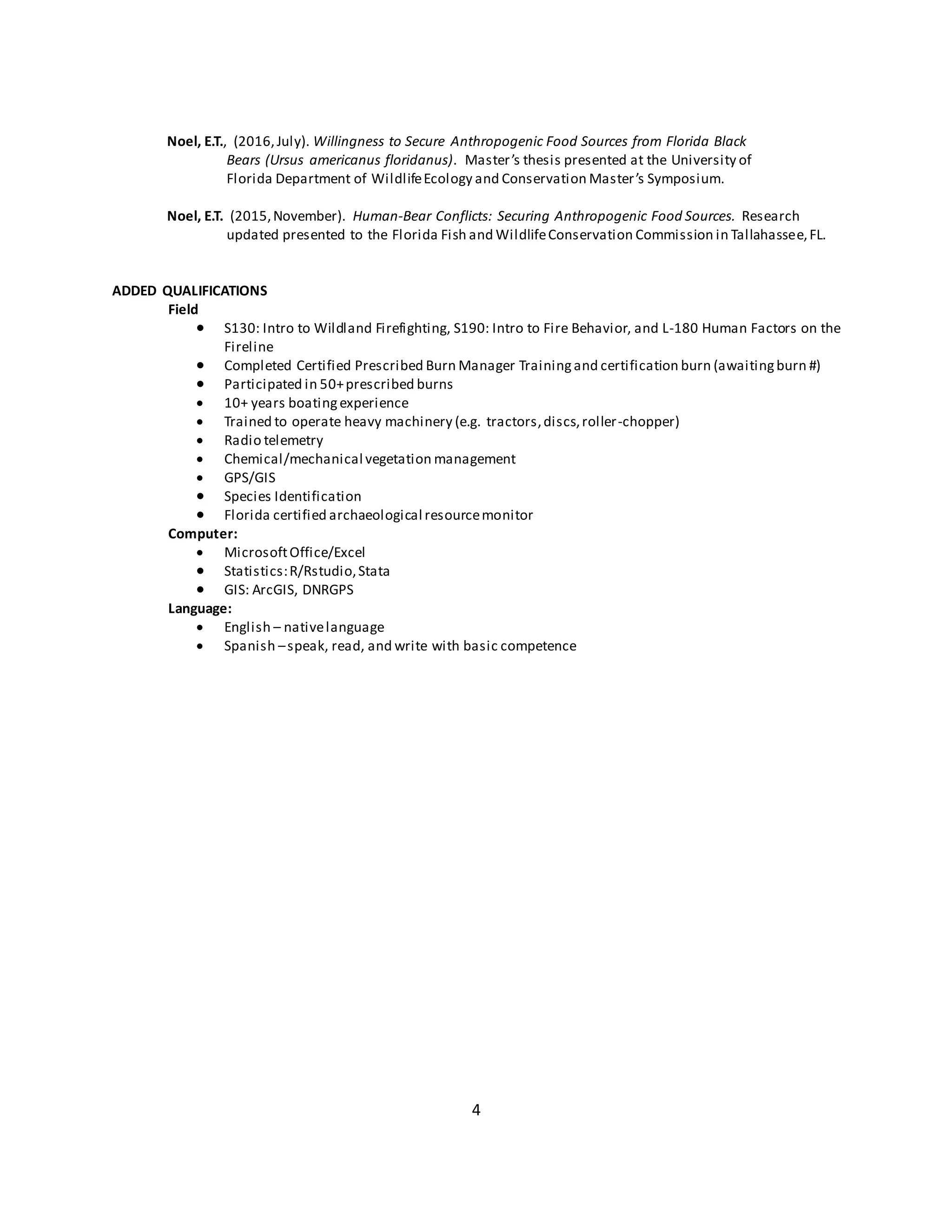 Noel CV | DOCX