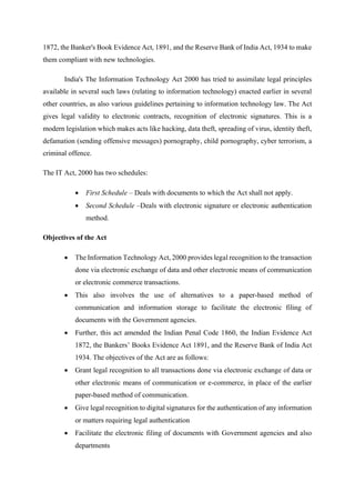 CYBERLAW & IT ACT | PDF