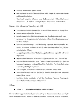 CYBERLAW & IT ACT | PDF