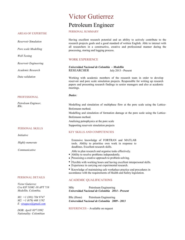 cv | PDF | Civil Engineering Industry | Industries