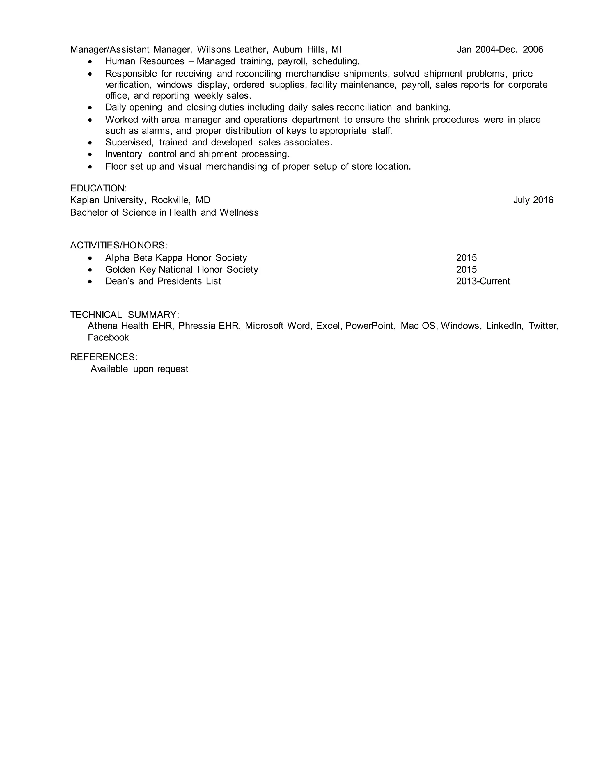 Dawn M. Gravlin Final Resume | DOCX