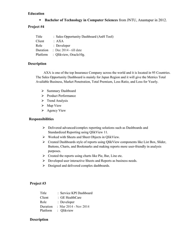 Naveen QlikView Developer | DOC Naveen QlikView Developer | DOC