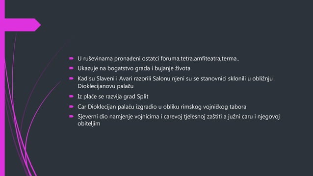 Rimski gradovi i građevine kod nas | PPTX