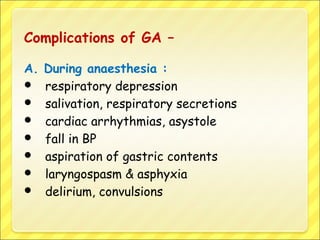 8.general anesthetics and local anaesthetics | PPT
