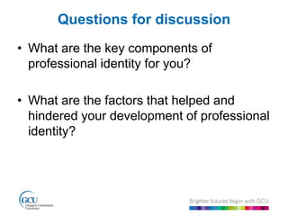 Professional identity for social workers - what is it and how can it be ...