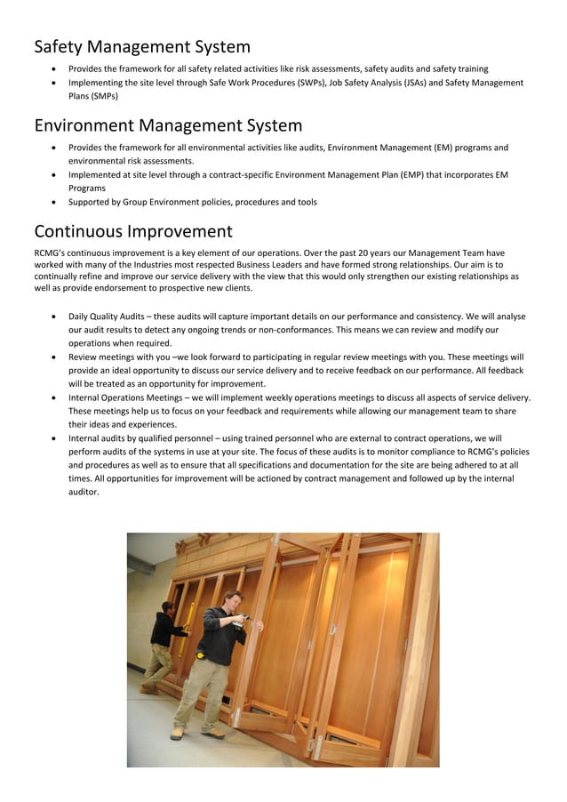 RCMG Company Profile | PDF