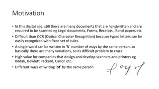 Intelligent Handwriting Recognition_MIL_presentation_v3_final | PPTX