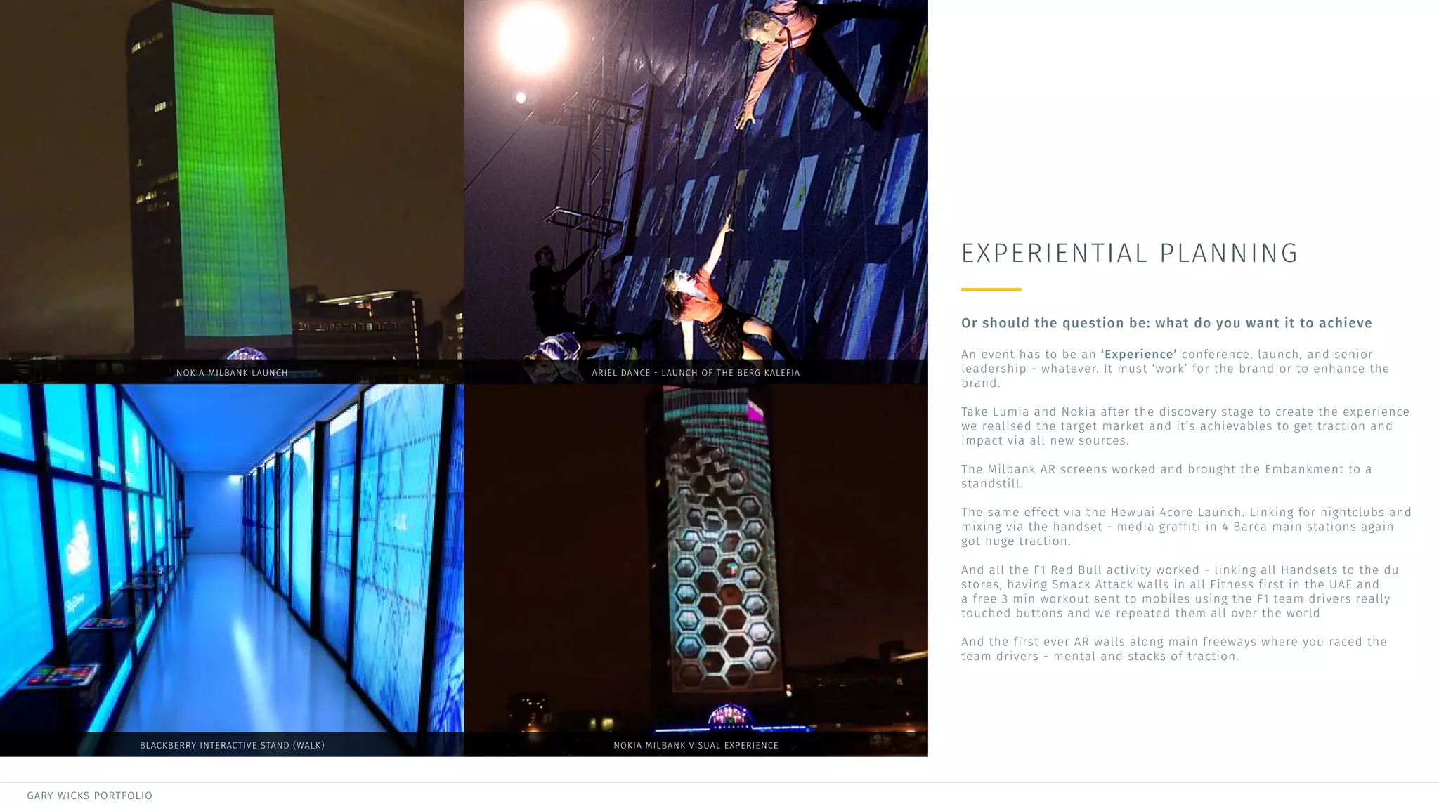 GaryWicks_Portfolio final pdf | PPT