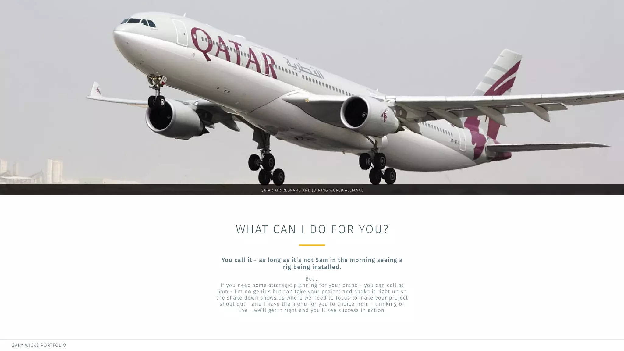 GaryWicks_Portfolio final pdf | PPT
