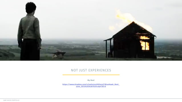 GaryWicks_Portfolio final pdf | PPT