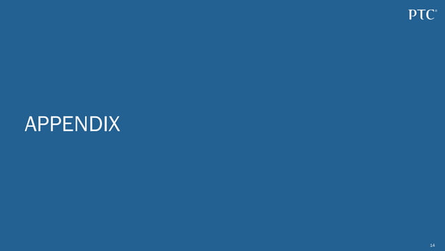 PTC Corporate Overview | PPT