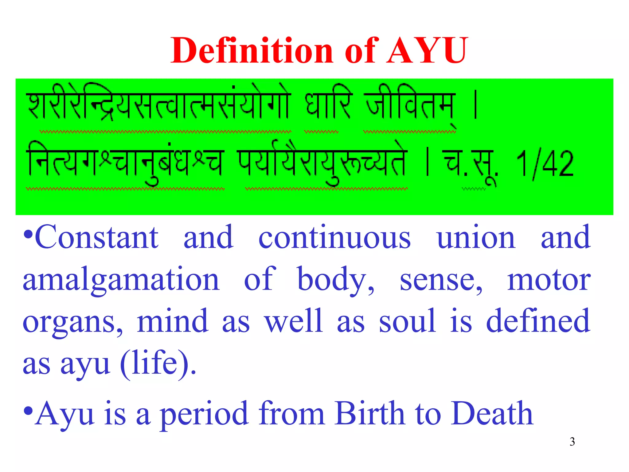 Introduction to Ayurveda | PPT