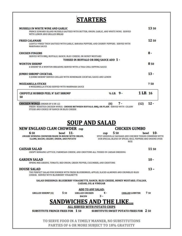 menu myst | DOCX