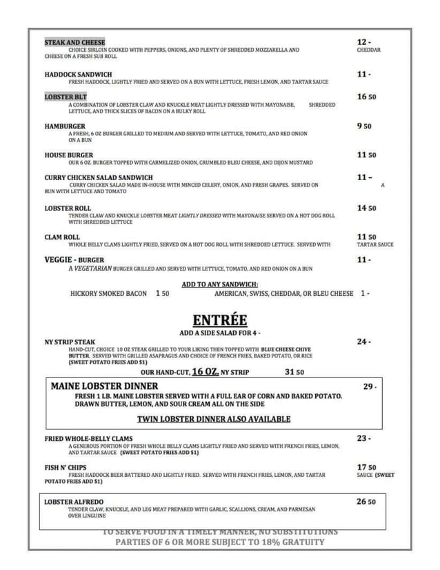 menu myst | DOCX