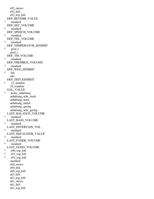 How t get e90 profile on ncs expert - moodmeva