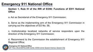 A Briefer on Emergency 911 National Office.pptx