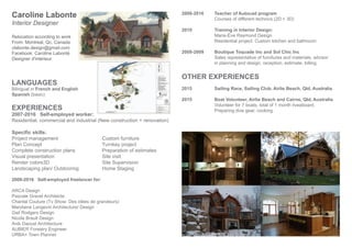 Caroline Labonte CV | PDF