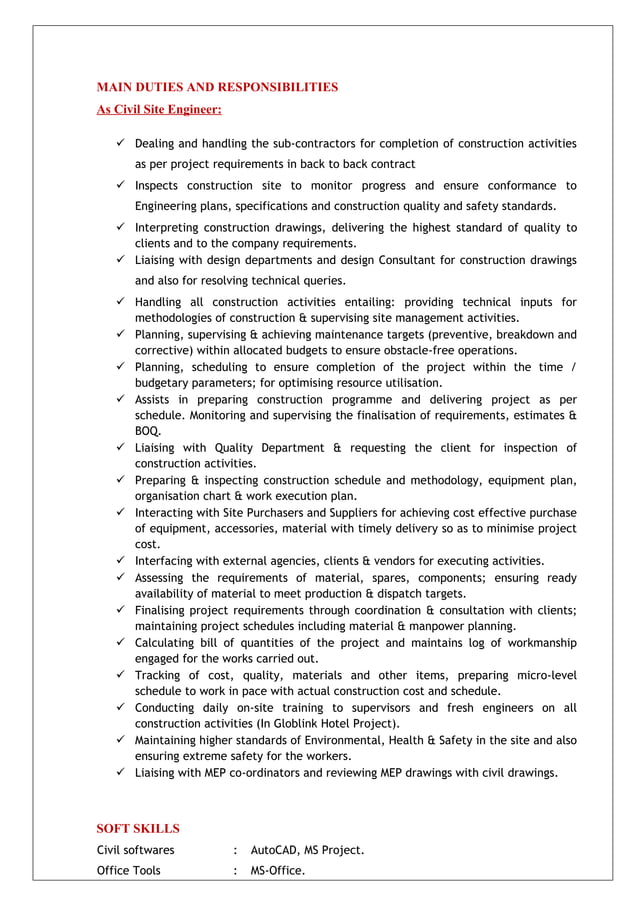 pradeesh resume | PDF