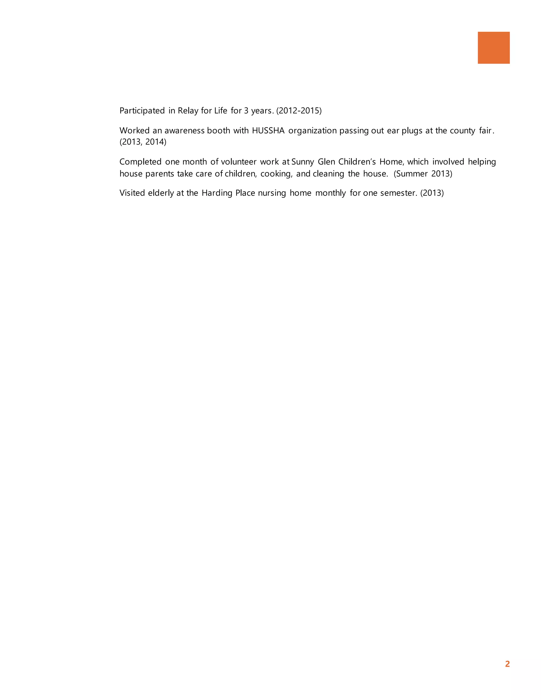 SLPA resume | DOCX | Education