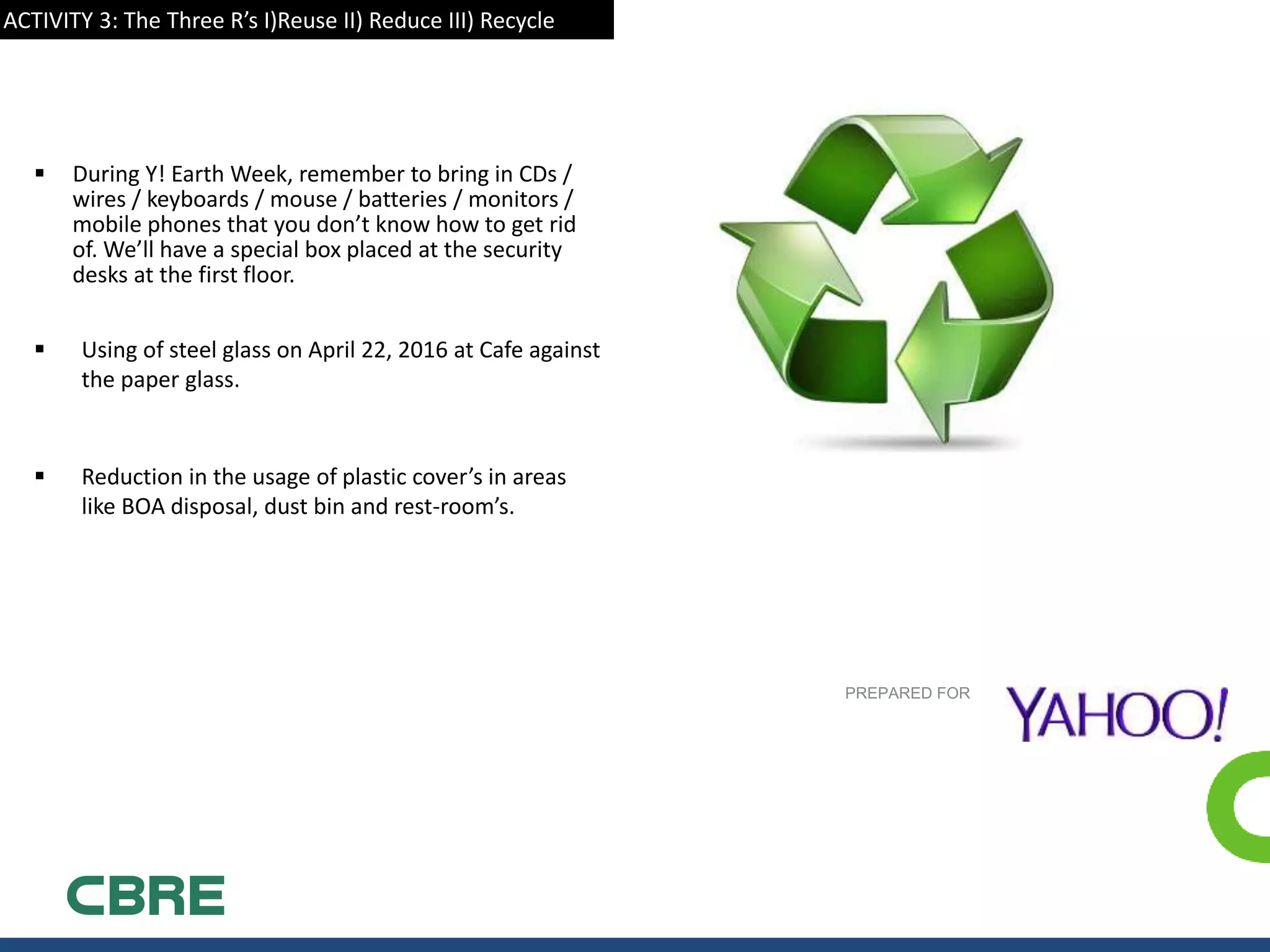 Earth Day Proposal | PPTX