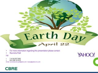 Earth Day Proposal | PPTX