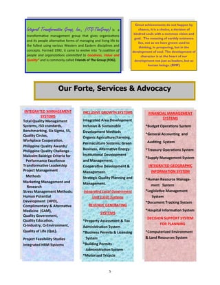 ITG Profile 1-1-14 | PDF | Business | Business and Finance