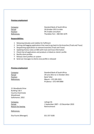 Updated cv brendan moses | PDF