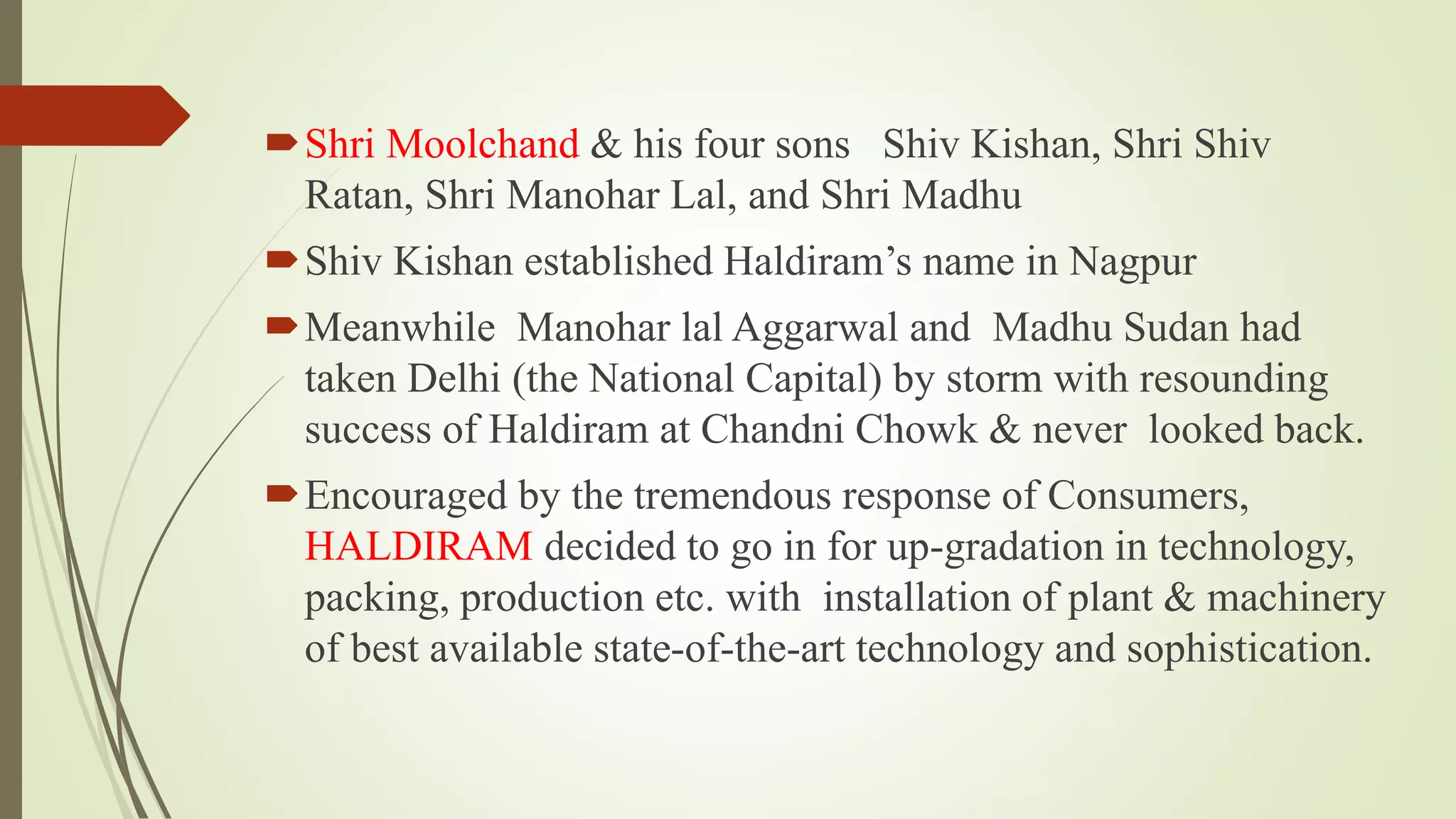 Haldirams Case Study | PPTX