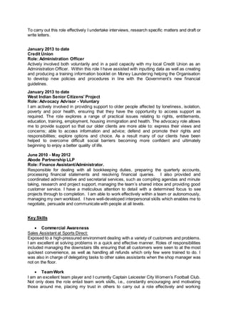 *Holly Morgan CV | DOCX
