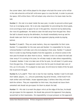 Defending Corners Effective Strategy Docx