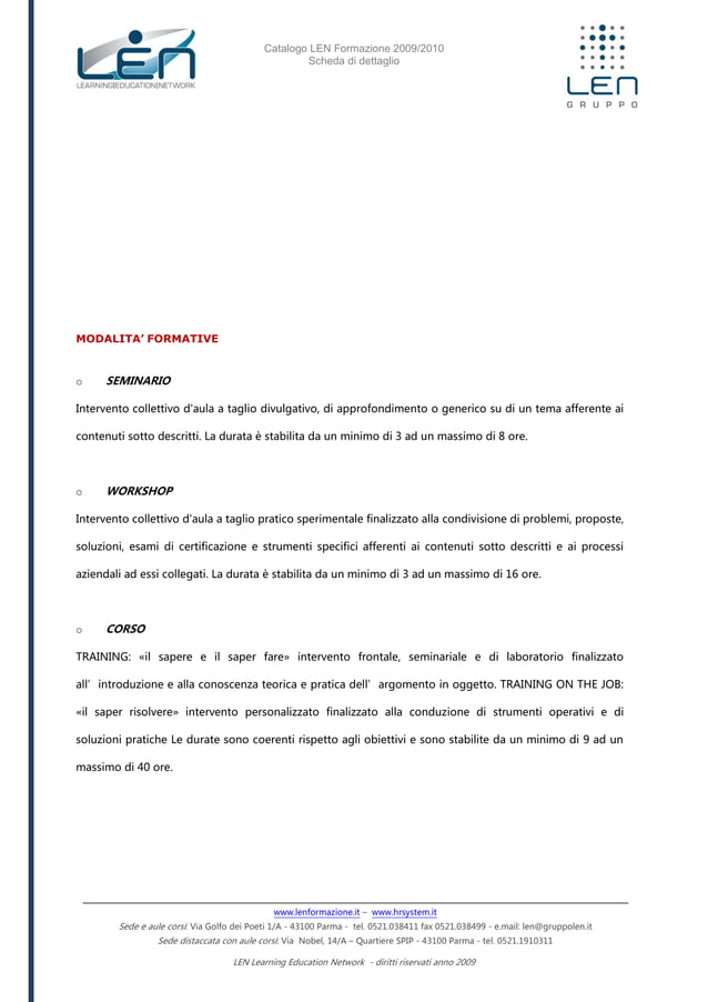 HP - UX Performance and tuning - Scheda corso LEN | PDF