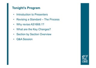 150519 AS1668 Part 1 Presentation | PDF