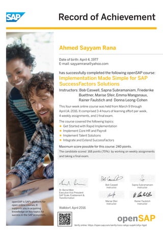 sf3-RecordOfAchievement | PDF