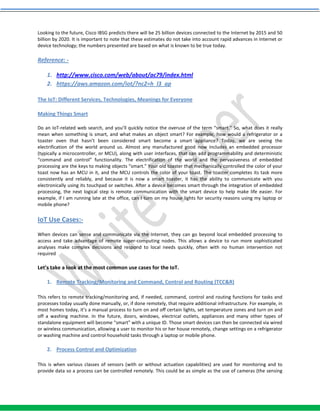 IoT White Paper | PDF