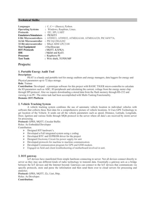 Pradeep_Embedded | PDF