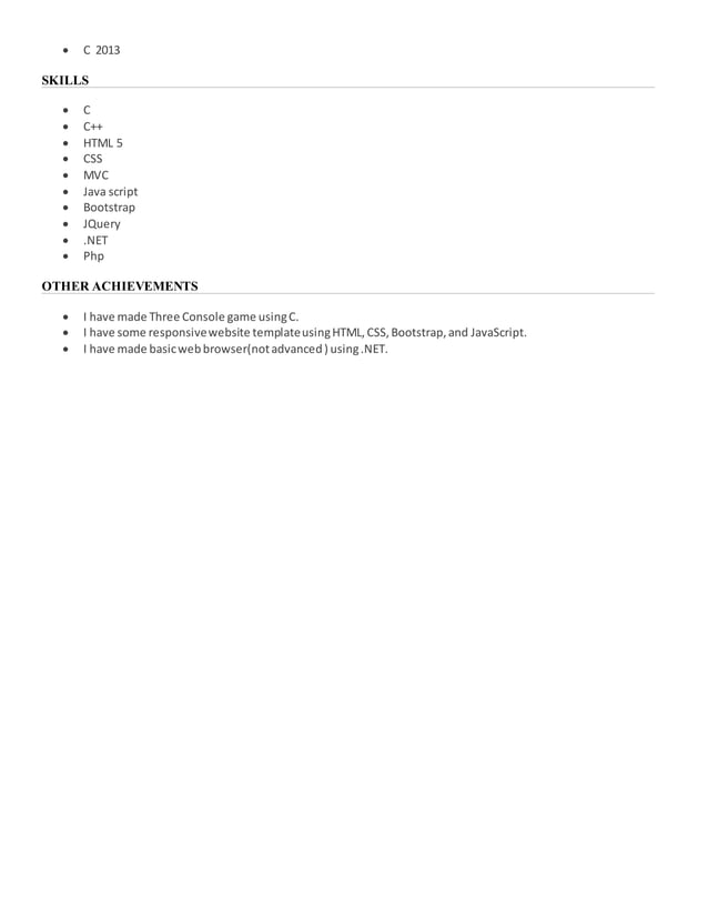 Hemant_Resume | DOCX | Web Development | Internet