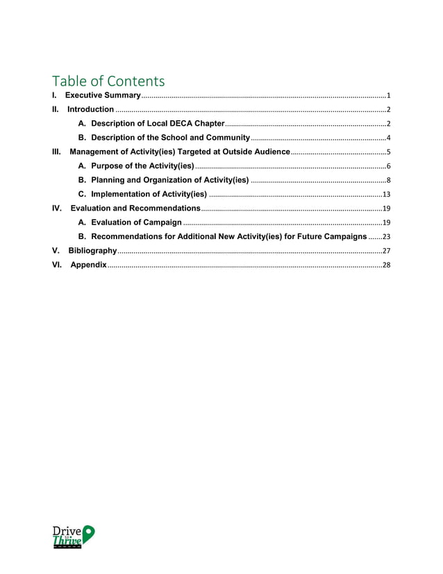 Drive to Thrive FINAL | PDF | Secondary Education | Education