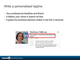 Building an awesome Linkedin Profile | PDF | Social Networking | Internet