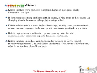 Kaizen_ presentation | PPTX