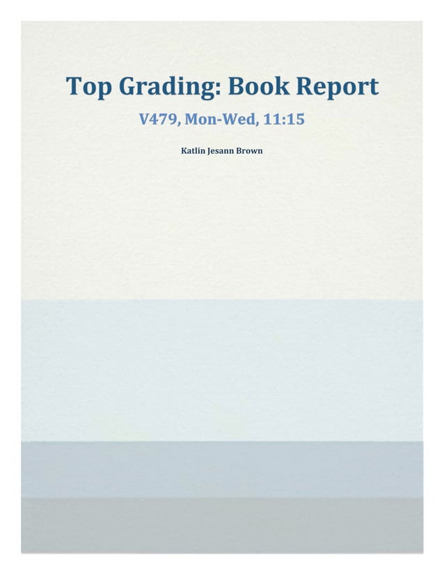 Top Grading | PDF