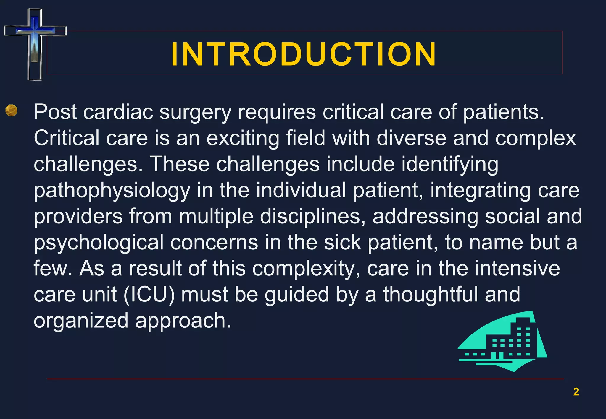 POST CARDIAC SURGICAL CARE | PPT