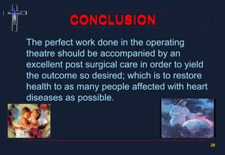 POST CARDIAC SURGICAL CARE | PPT