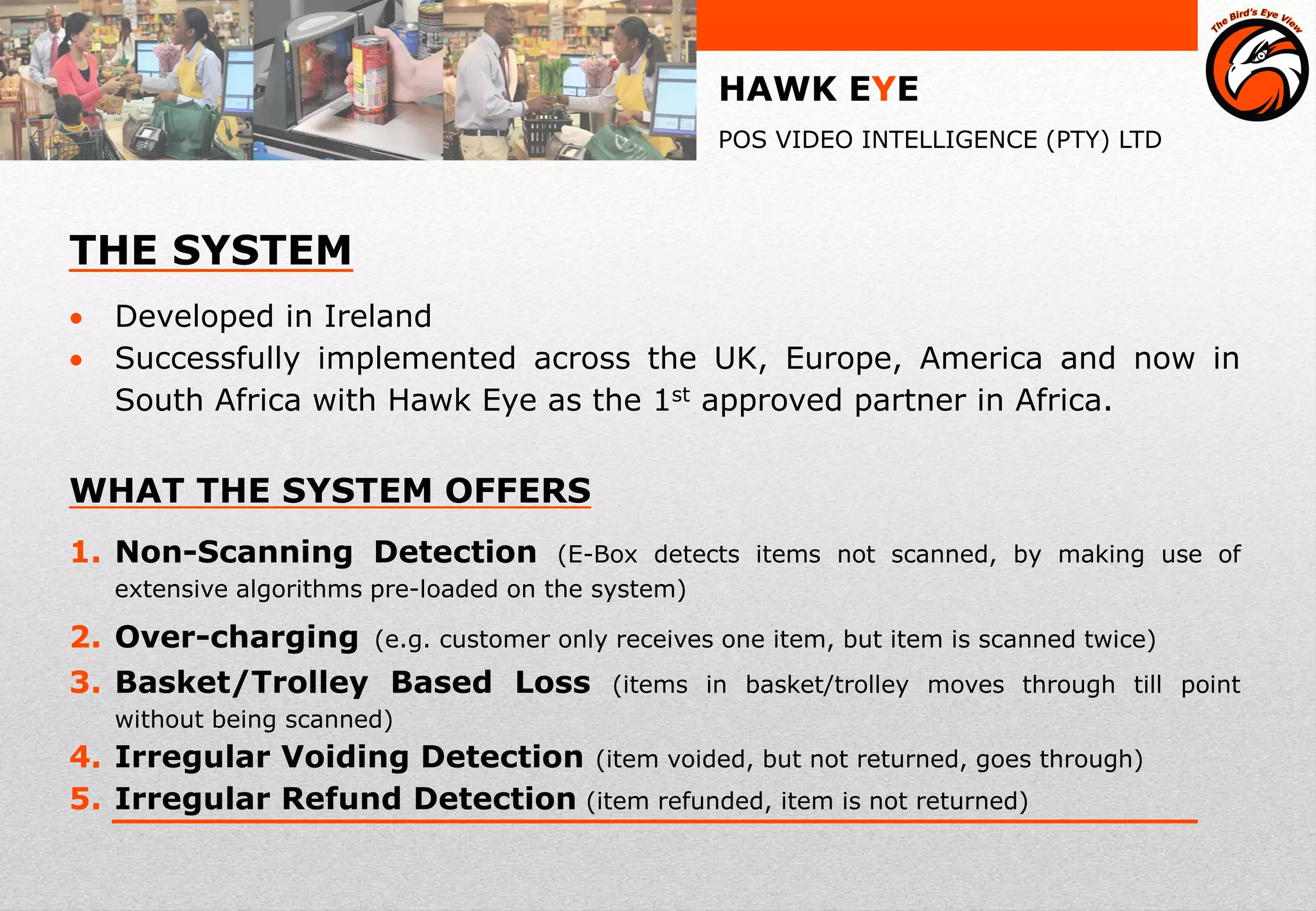Hawk Eye Presentation | PDF