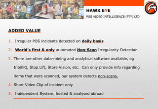 Hawk Eye Presentation | PDF | Internet | Computing