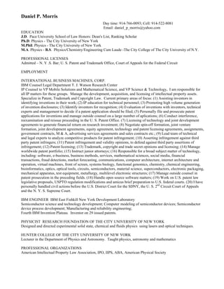 Resume 07202016 | PDF